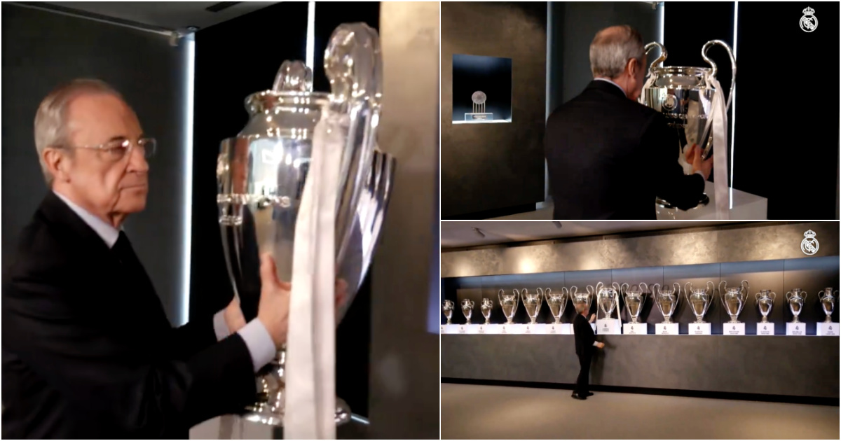 A impressionante coleção de taças da Liga dos Campeões que o Real ...