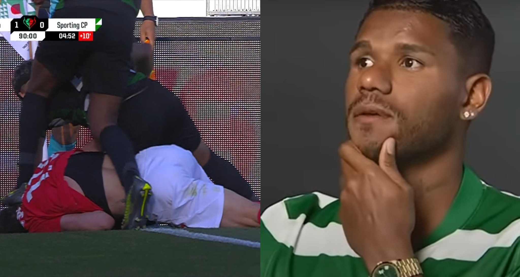 Agressão a Belotti? Matheus Reis reagiu assim nas redes sociais ...