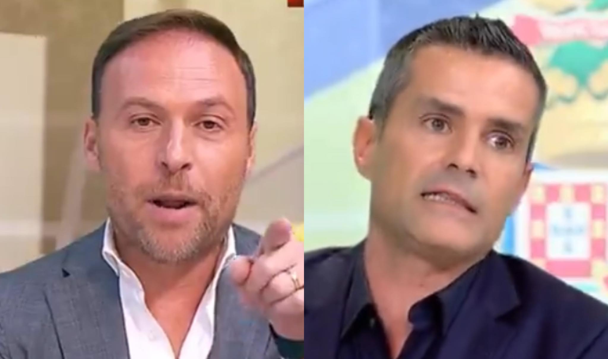 Marco Pina e Tiago Silva em gritaria na CMTV (VÍDEO) - Jornal Desportivo